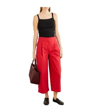 Proenza Schouler Talla Cotton-blend Wide-leg Pants