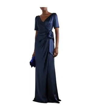Saloni Silk-satin Gown