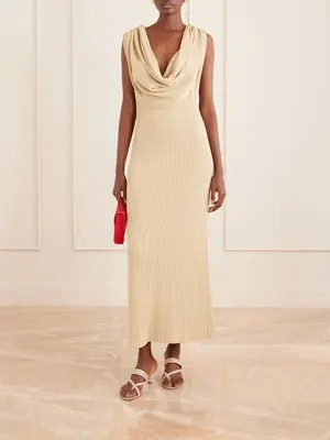 KALLMEYER Ribknit Midi Dress