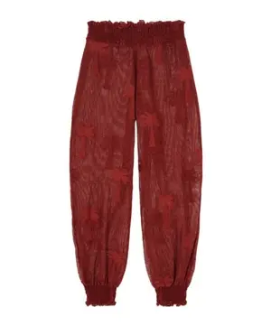 Johanna Ortiz Cotton-mesh Balloon Pants - No