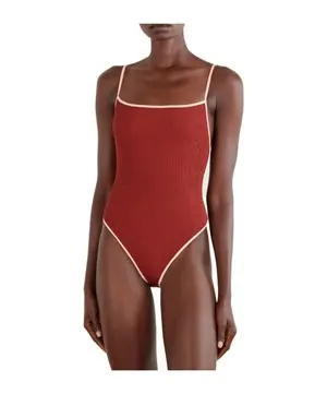 Johanna Ortiz Ribbed Recycled Swimsuit
