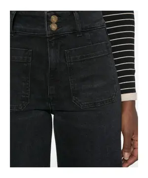THE SEAFARER Patch-pocket Wide-leg Jeans