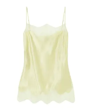 Carine Gilson Lace-trimmed Silk Satin Camisole - No