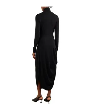 Proenza Schouler Jersey Turtleneck Midi Dress