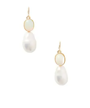 JENNIFER BEHR Jennifer Behr Opal And Pearl Earrings No