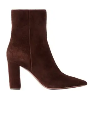 Paris Texas Suede Ankle Boots - No