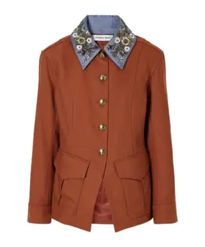 Veronica Beard Sequin And Bead-embellished Twill Jacket