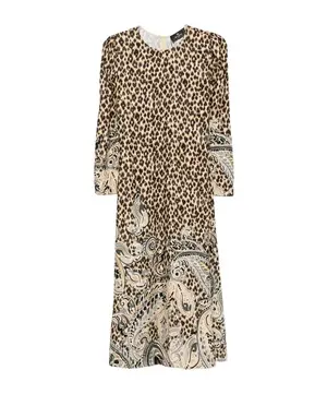 Etro Etro Leopard-Print Midi Dress No