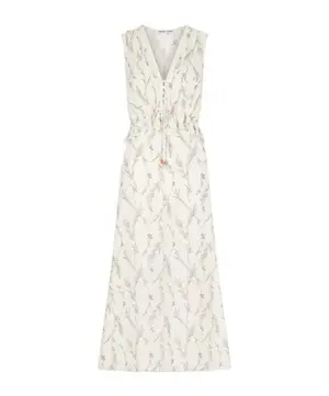 Veronica Beard Floral-print Cotton And Silk-blend Maxi Dress - No