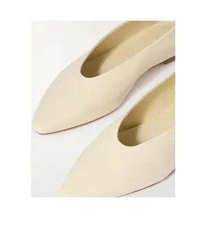 AeydĒ Betty Leather Ballet Flats