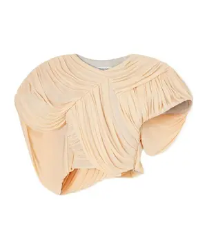 Maticevski Draped Chiffon Blouse - No