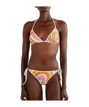 Emilio Pucci Colourstriped Bikini Bottoms