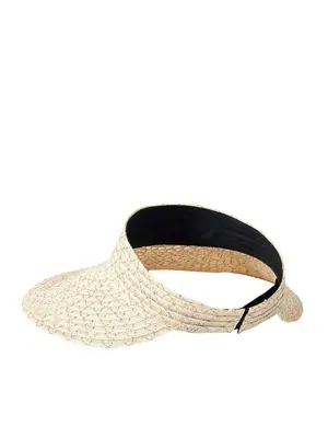 Eugenia Kim Metallic Hemp-blend Visor