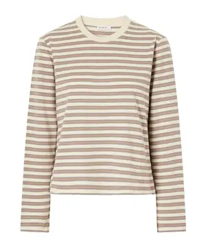 KALLMEYER Wynn Striped Cotton-jersey T-shirt