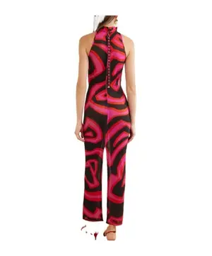 Emilio Pucci Printed Mesh Maxi Dress