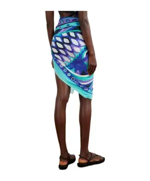 Emilio Pucci Printed Cotton-voile Pareo