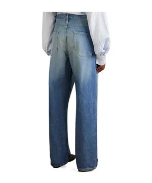 SSSTEIN High-rise Wide-leg Jeans