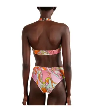 Emilio Pucci Printed Halterneck Bikini