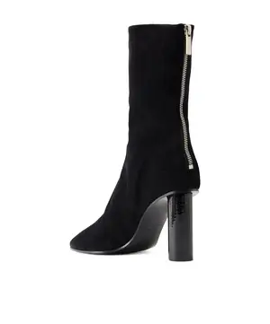 Paris Texas Solid Suede Ankle Boots