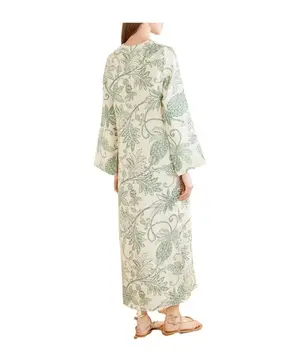 LEMLEM Printed Linen Maxi Dress