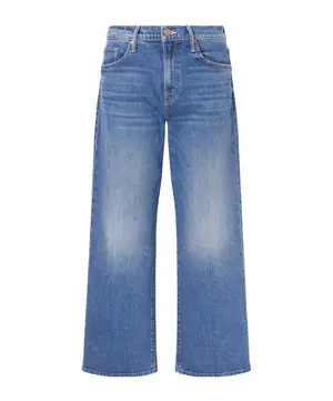 MOTHER Flood Wide-leg Jeans - Blue