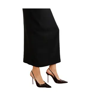 Paris Texas Patent-leather Slingback Pumps