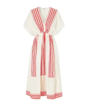 LEMLEM Cotton-gauze Midi Dress - No
