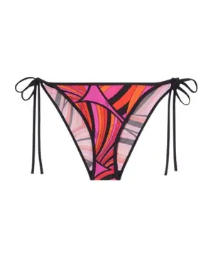 Emilio Pucci Striped Bikini Briefs - Pink