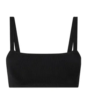Calle Del Mar Stretch-knit Bralette - Black