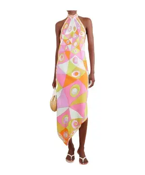 Emilio Pucci Colorful Printed Dress