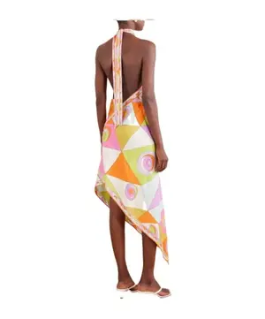 Emilio Pucci Colorful Printed Dress