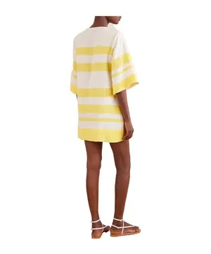 LEMLEM Striped Cotton Kaftan