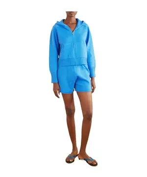 Calle Del Mar Cashmere Zip-up Hoodie