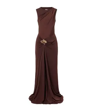 REBECCA VALLANCE Rebecca Vallance Embellished Jersey Gown