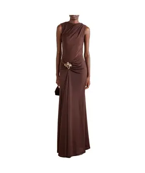 Rebecca Vallance Embellished Jersey Gown