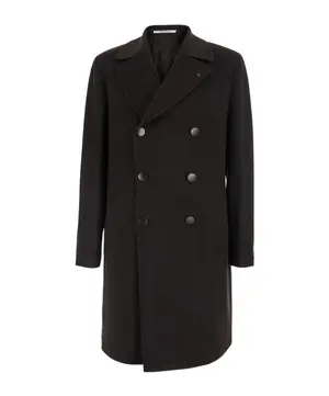 Tagliatore Arden Double-breasted Coat - Brown
