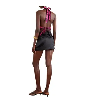 Emilio Pucci Printed Silk-twill Halterneck Top