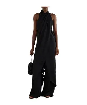 Johanna Ortiz Laidback Energy Wide-leg Trousers - Black
