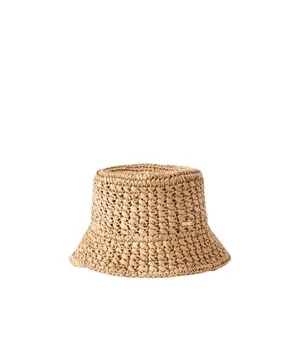 Eugenia Kim Woven Straw Bucket Hat