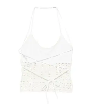 Frankies Bikinis Halter-neck Swimsuit