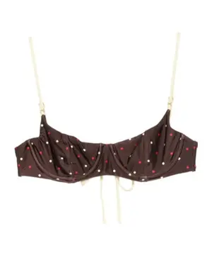 Frankies Bikinis Polka-dot Bikini Top - Multicolor
