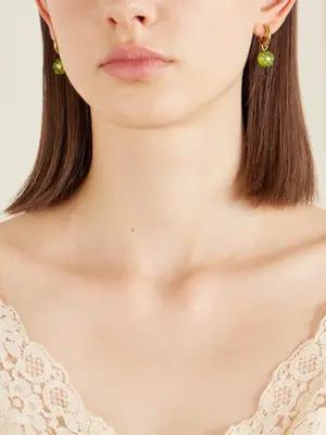 JENNIFER BEHR Gold Hoop Earrings