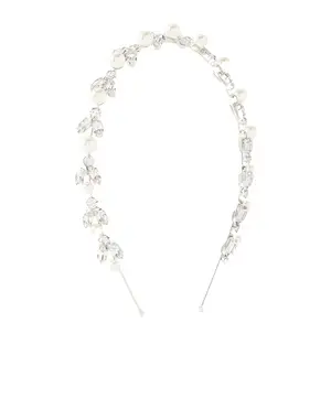 JENNIFER BEHR Pearl And Crystal Headband - No