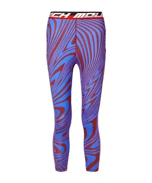 Aztech Mountain Next To Skin Printed Stretch-jersey Leggings - Blue
