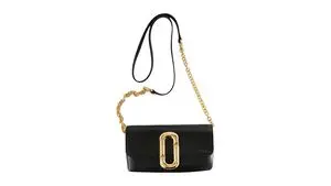 Marc Jacobs On Chain Wallet - Black