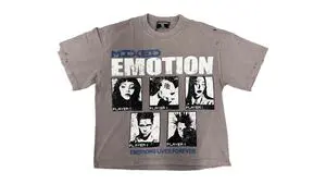 Mixed Emotion Gallery Tee Shirt - Brown