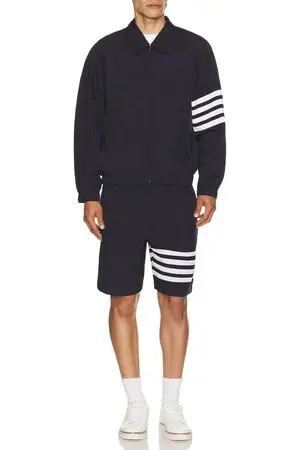 Thom Browne Drawcord Waist Track Short - Navy