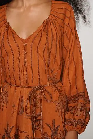 ALEMAIS Boathouse Cotton Mini Dress