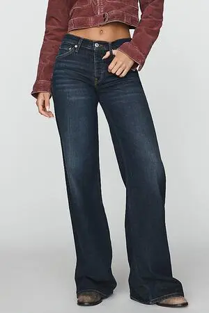 RE/DONE Laurel Mid-rise Wide-leg Jeans