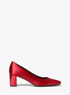 Michael Kors Maria Satin Pump - Red